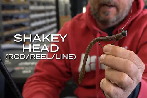 Shakey Head Setup Rod Reel Line John Crews Bass Utopia